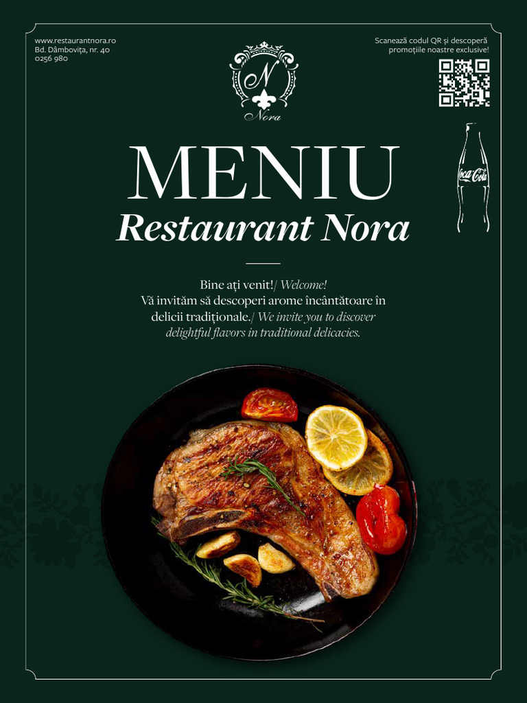 Traditional Romanian Menu | PDF | Salad | Pickling