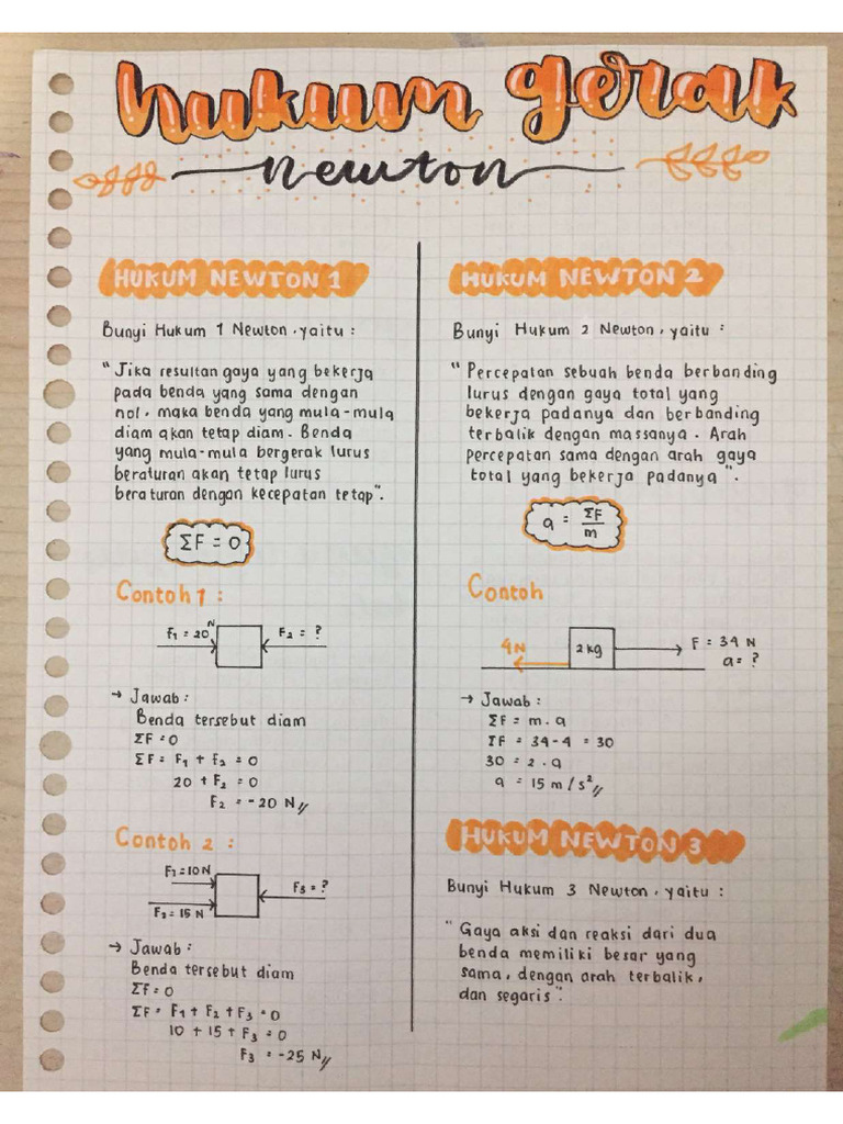 Hukum newton | PDF