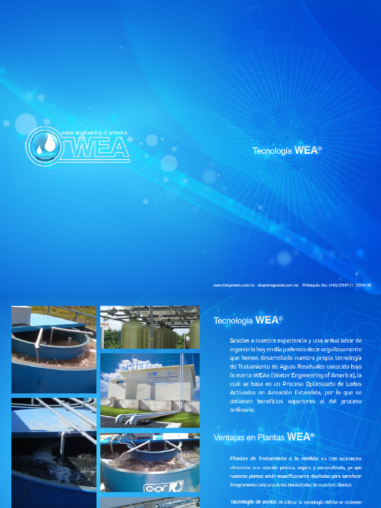 WEA Planta de Tratamiento | PDF