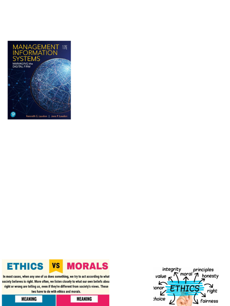 Chapter 4 Ethical and Social Issues in IS-v5 | PDF