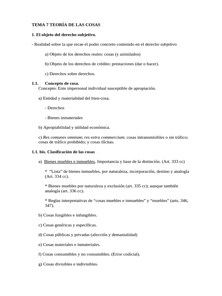 Esquema tema 7 | PDF