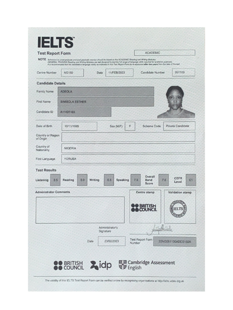 Open Test Report Form | PDF