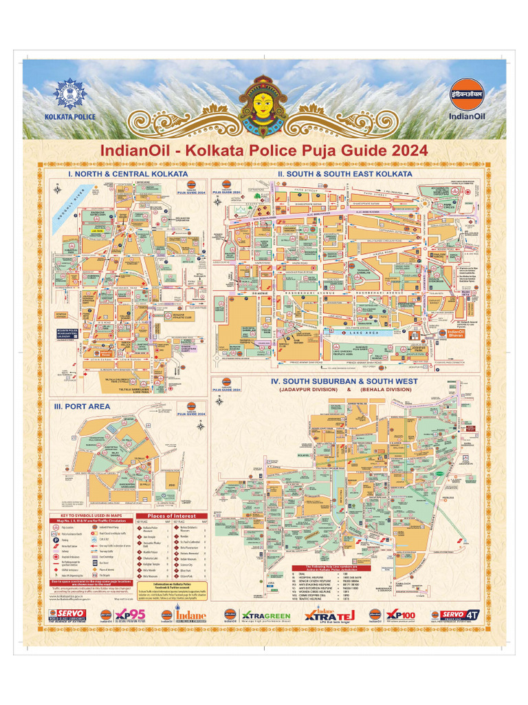 Durga Puja Map | PDF