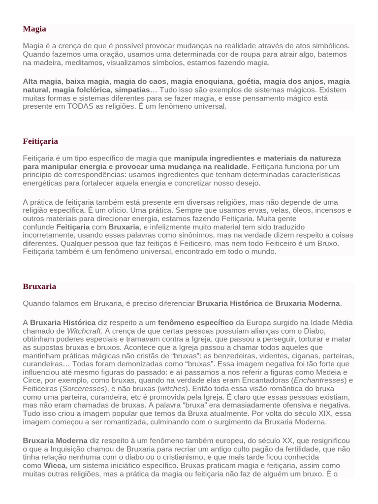 Magia | PDF