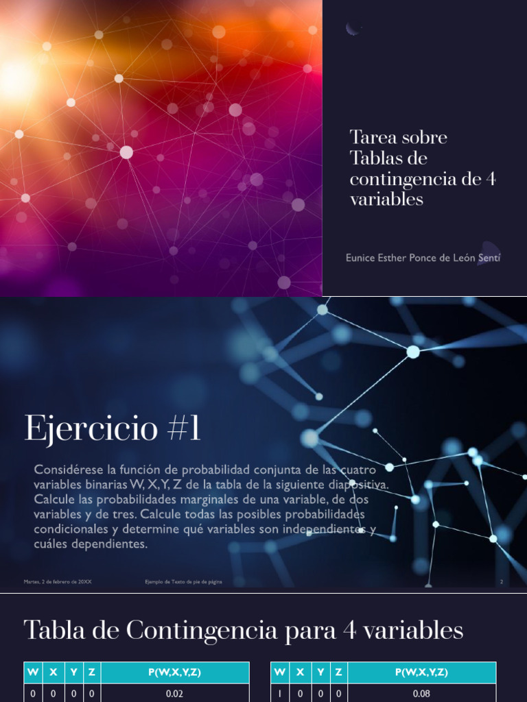 Ejercicio Tabla de Contingencia de 4 Variables | PDF