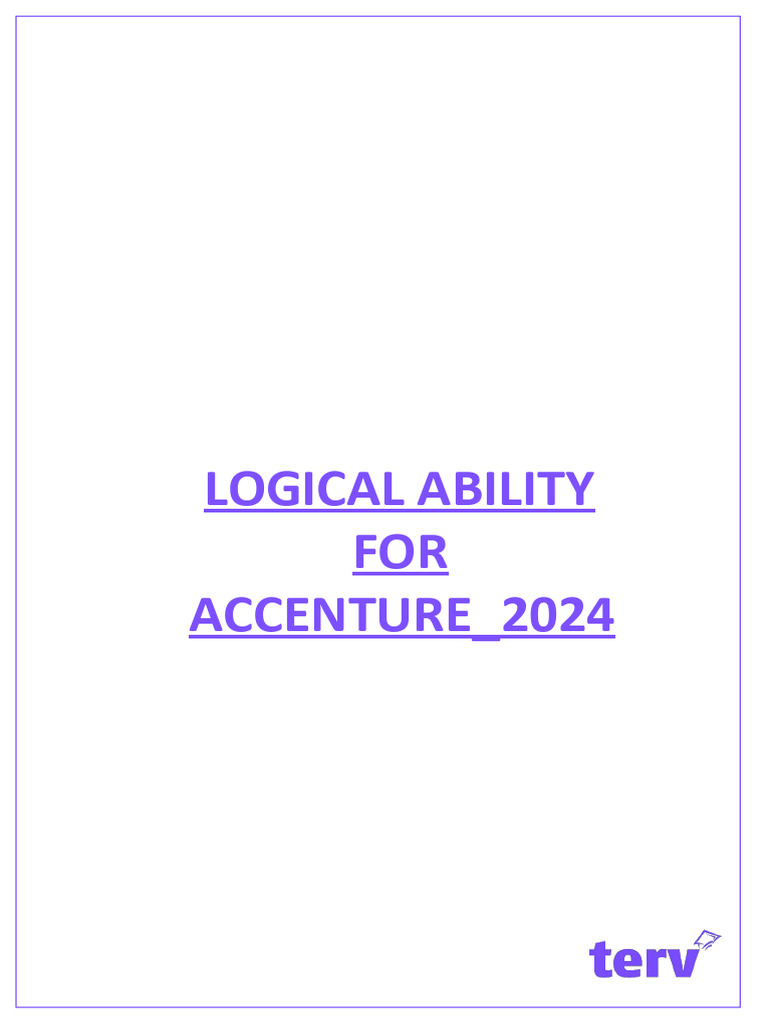 Accenture Logical | PDF