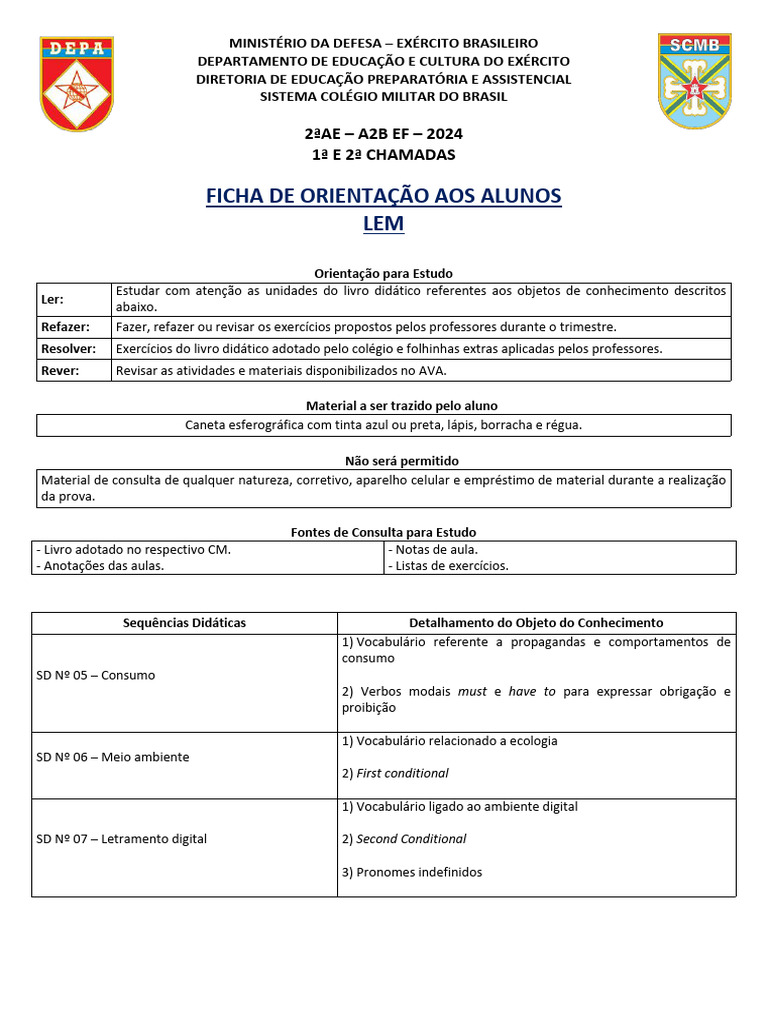 2ae A2b Lem Foa | PDF