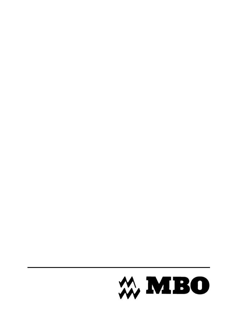 MBO B26 B30 Parts Book | PDF