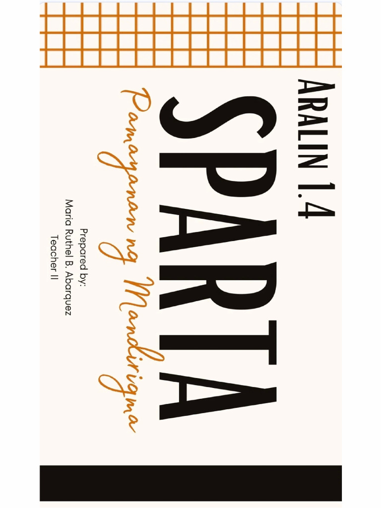 SPARTA AND ATHENS | PDF