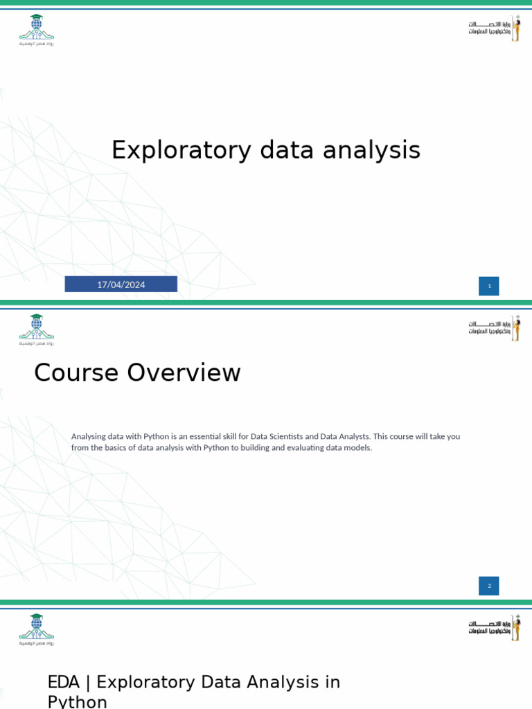 Exploratory Data Analysis | PDF