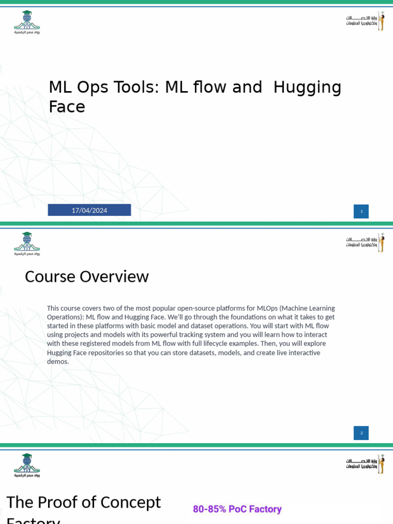ML Ops Tools ML Ow and Hugging Face | PDF