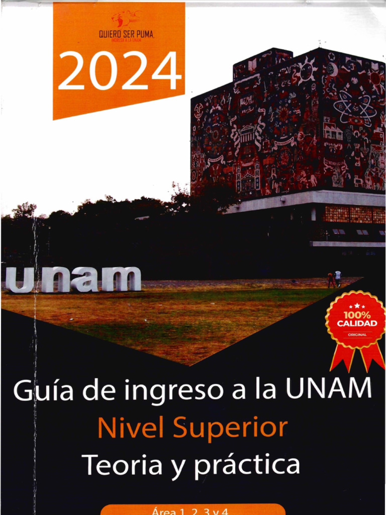 Guia de Ingreso UNAM 2024 | PDF