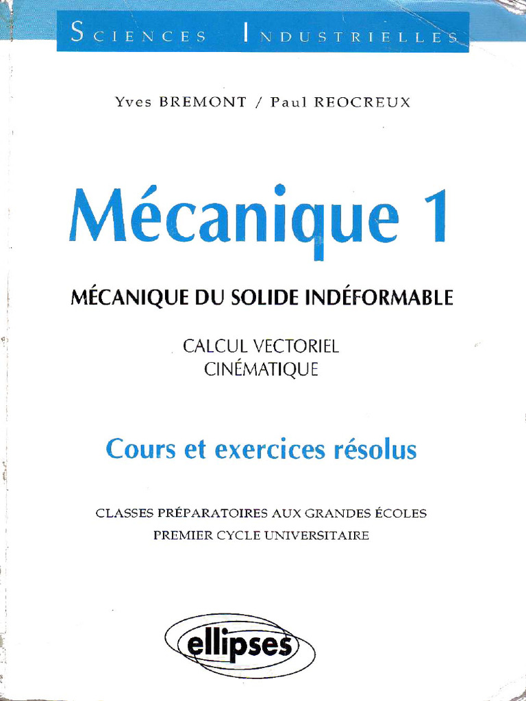 Mecanique I | PDF