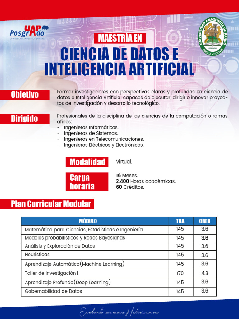 Maestria Ciencia de Datos e Ia 1 | PDF