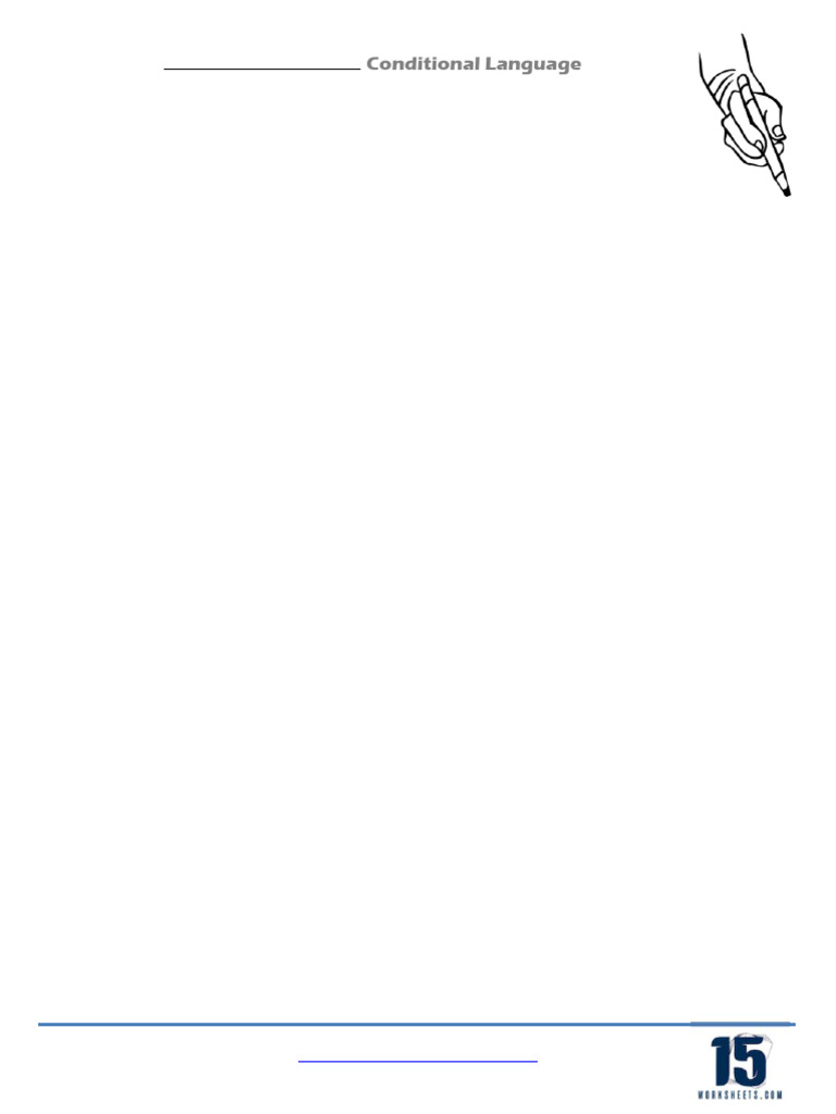 Conditional Language | PDF