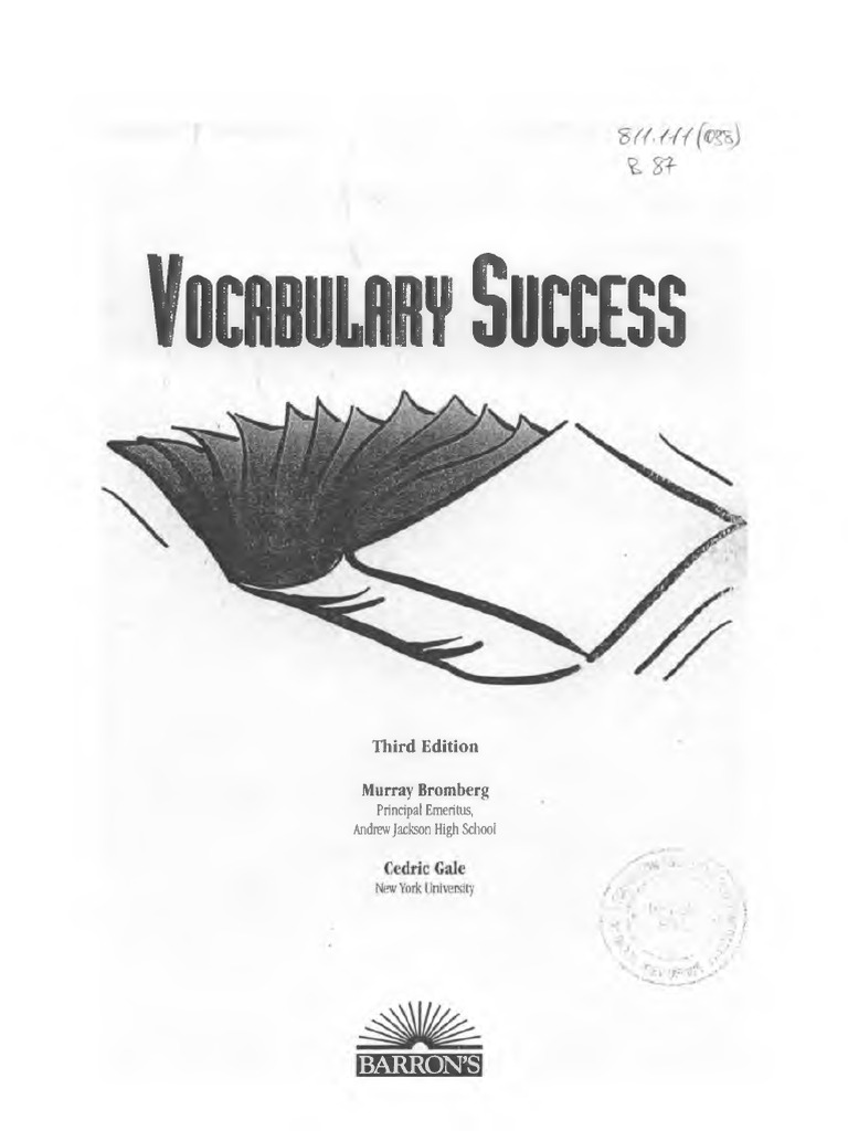 Vocabulary Success | PDF