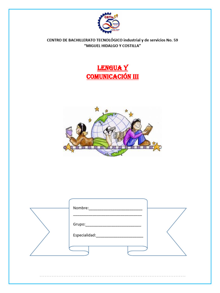 CUADERNILLO DE LENGUA Y COMUNICACION III versión final | PDF