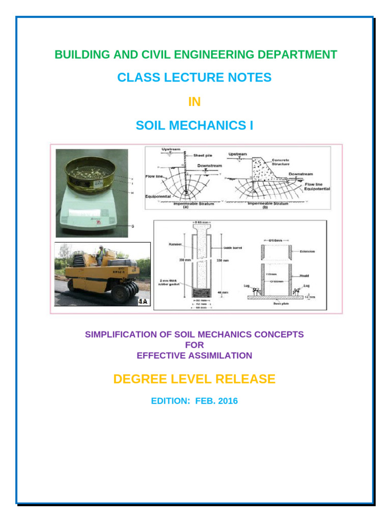 Soil Mech I | PDF