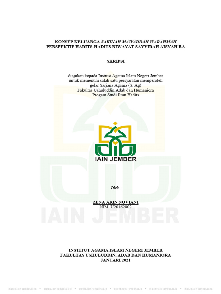 Zena Arin Noviani - U20162002 | PDF