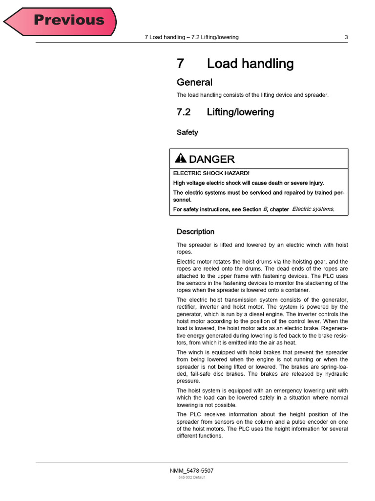 Load Handling | PDF
