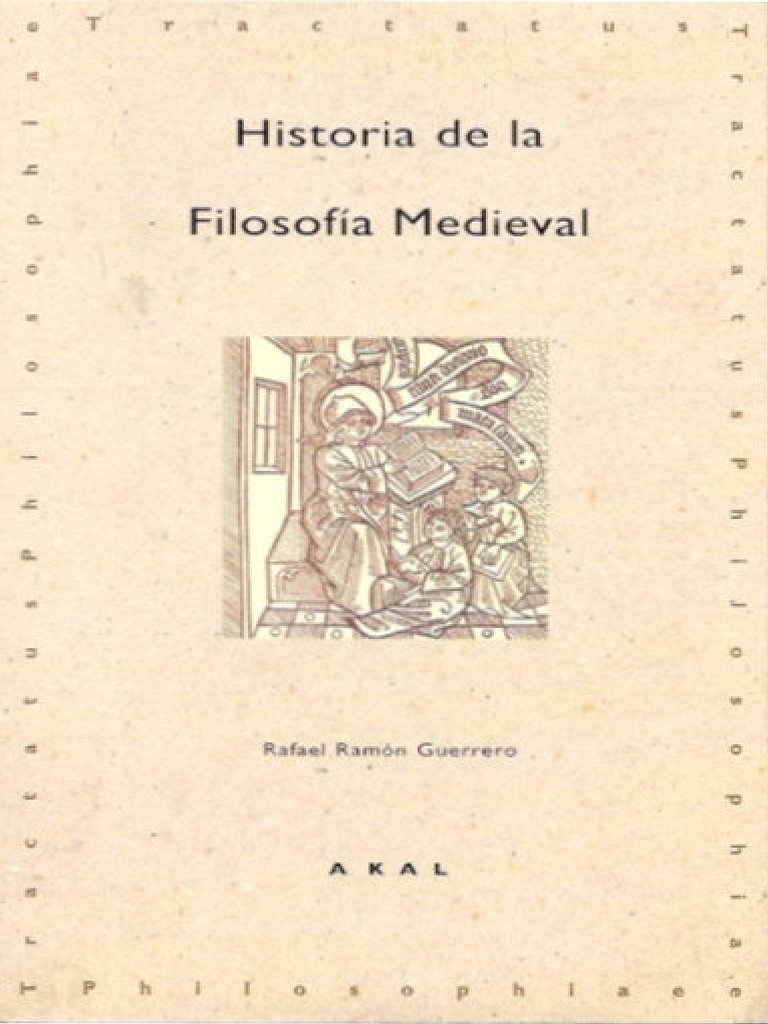 Rafael Ramon Guerrero Historia de La Filosofia Medieval | PDF