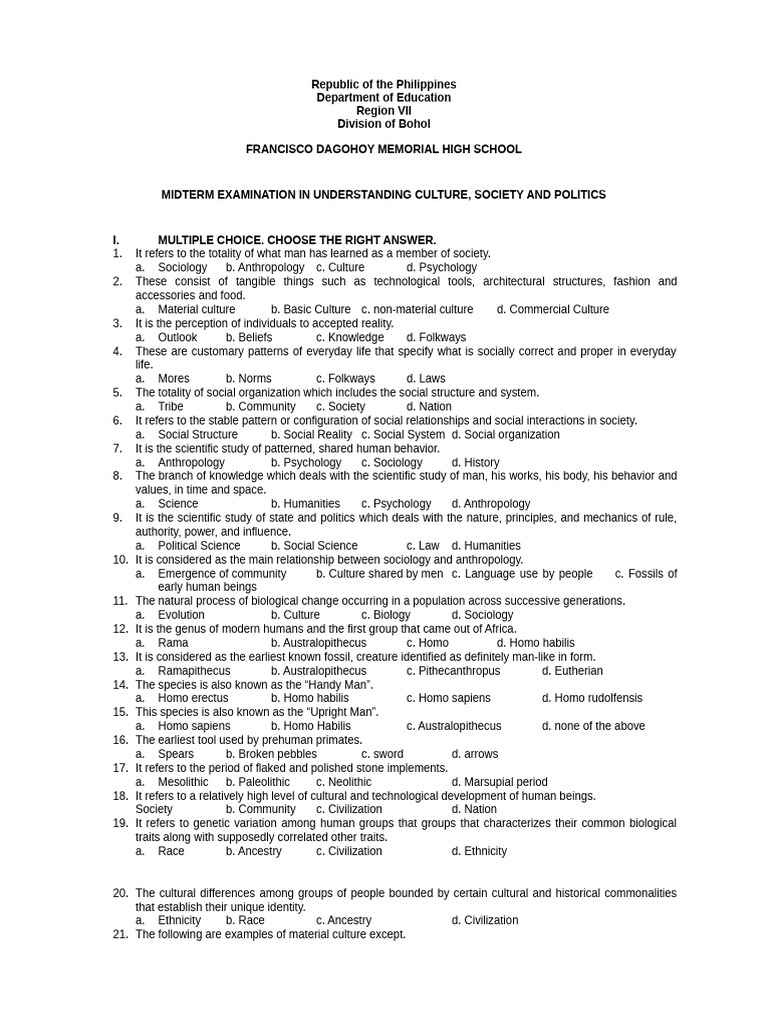 Ucsp Midterm 2024 | PDF