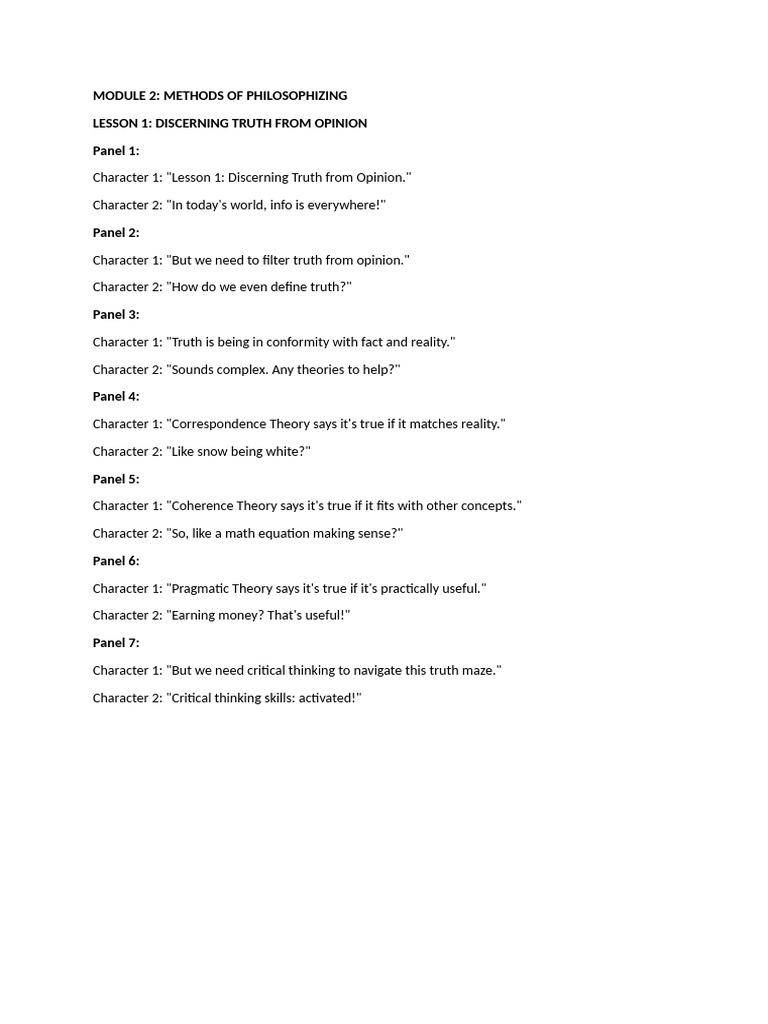 Iphp Module 2 Comics Strip Lines | PDF