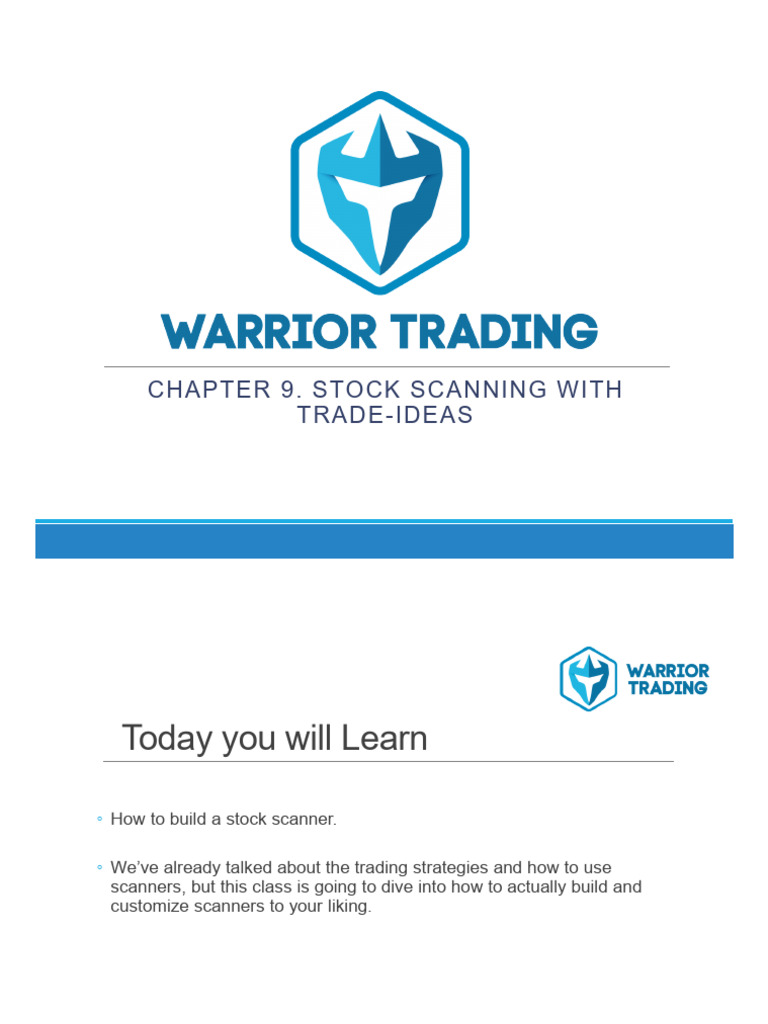 Day Trading Course - Class 9 | PDF