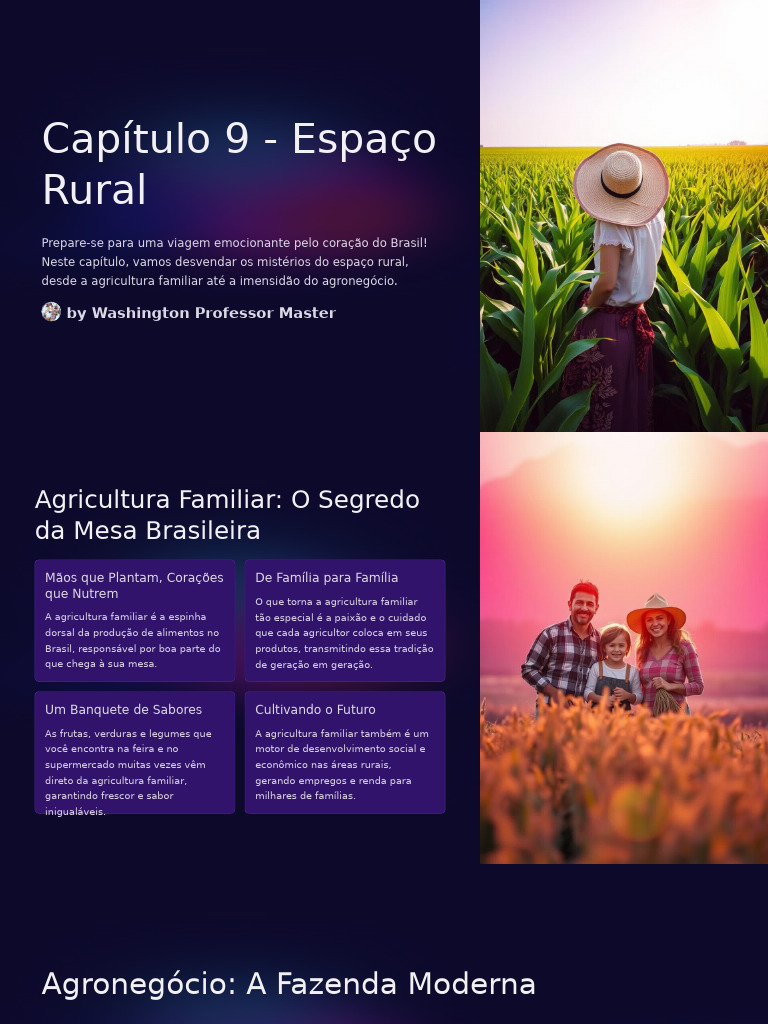 Capitulo 9 Espaco Rural | PDF