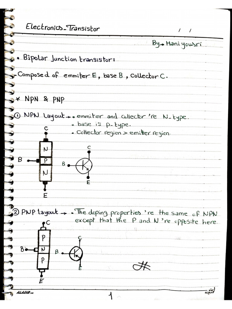 Transistors | PDF