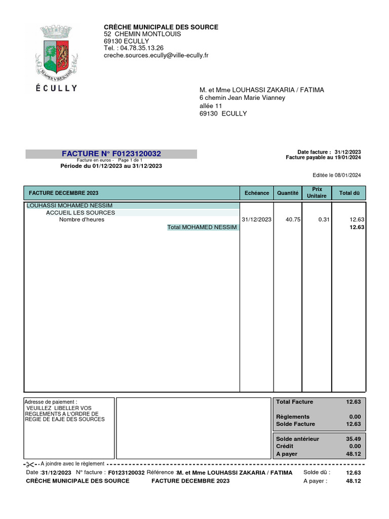 AIGA - Factures | PDF