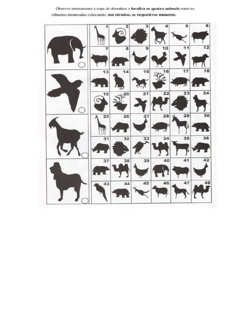 Atividades para TDA | PDF