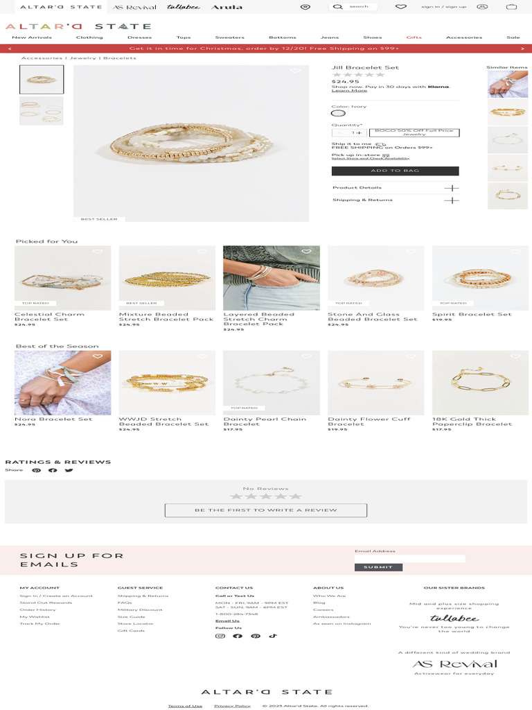 Altar'd State Bracelet Collection | PDF | Bracelet | Clothing
