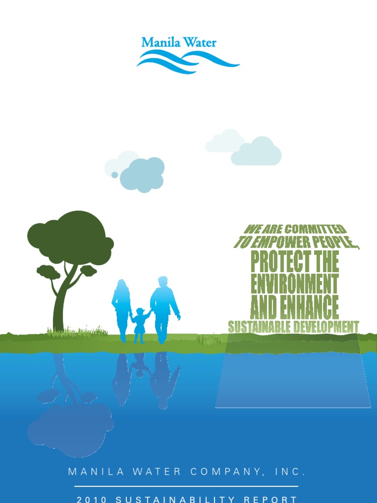 Manila Water 2010 Sustainability Report | PDF | Drinking Water | Board ...