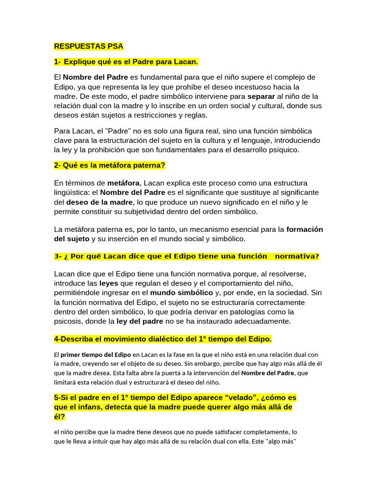 Respuestas Psa | PDF