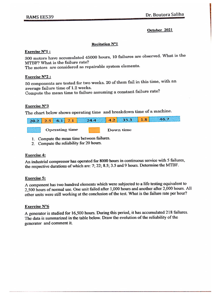 Recitation 1 RAMS | PDF