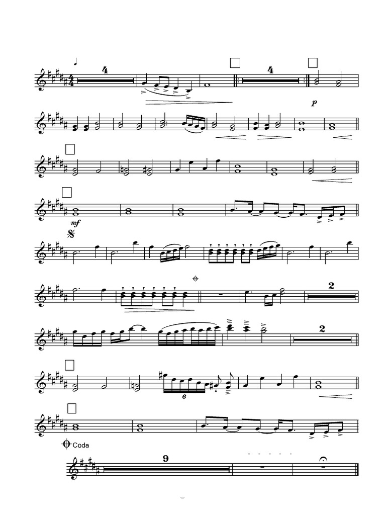 Inocente Tenor Sax | PDF