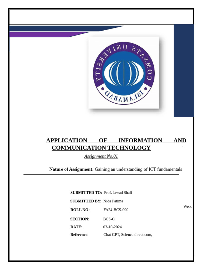 Fa24 BCS 090 - C | PDF | Internet Of Things | Machine Learning