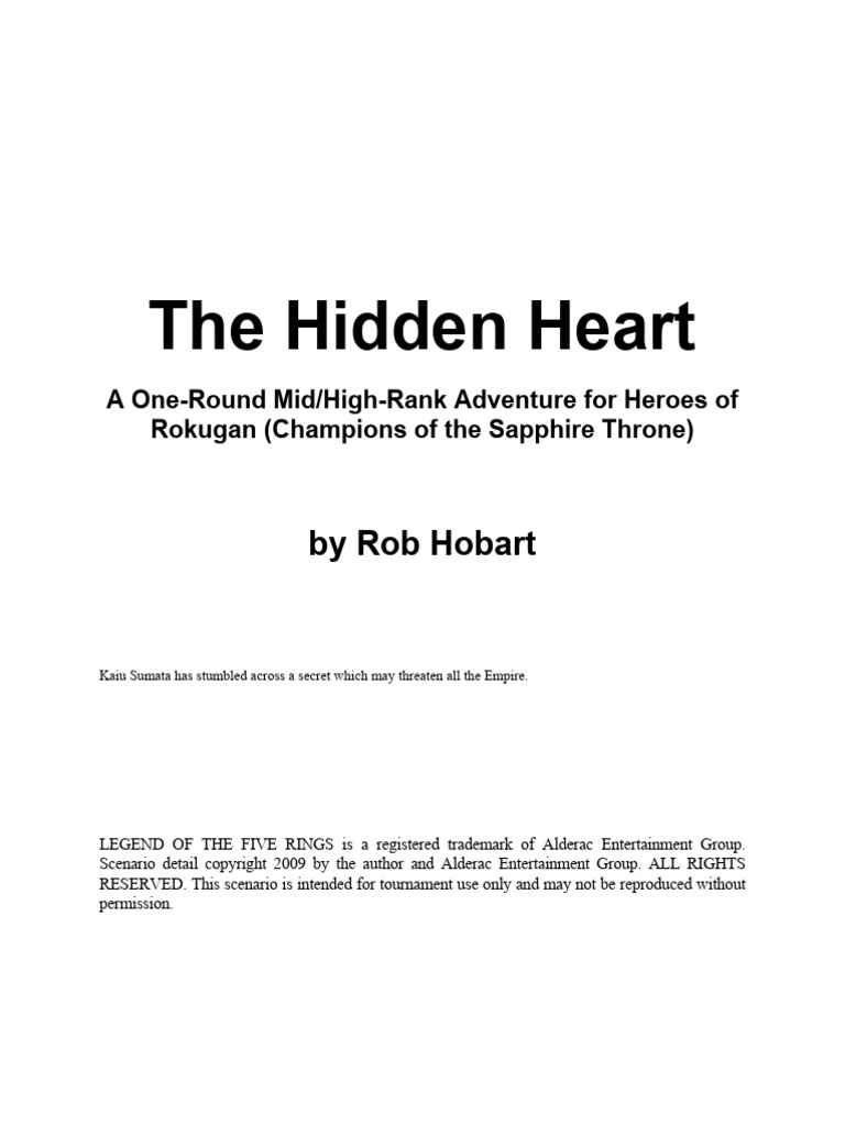 Hidden Heart | PDF