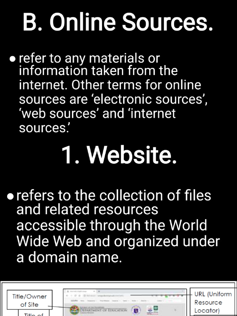 Citing Source PPT ONLINE SOURCE | PDF