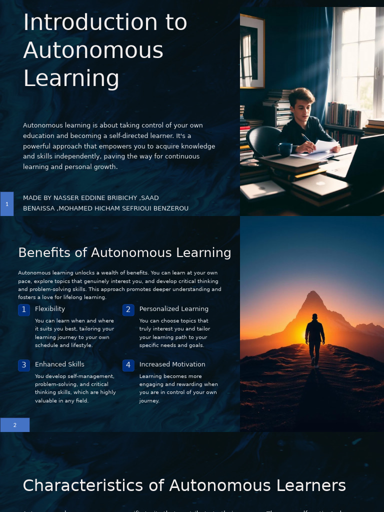 How To Become An Autonmous Learner | PDF