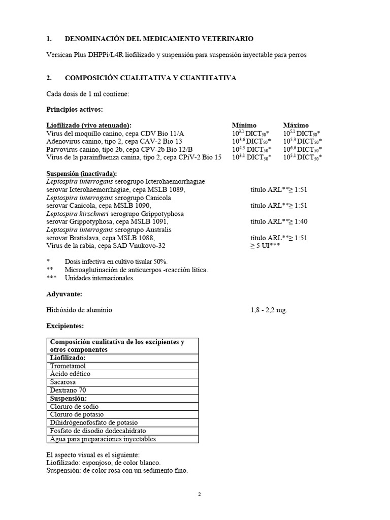 Versican Plus Dhppi l4r | PDF