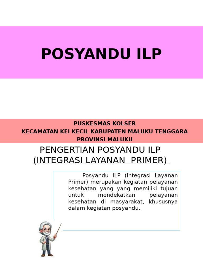 POSYANDU ILP-pkm - Kolser-2024 | PDF