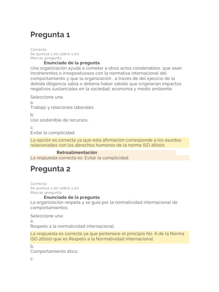 Pregunta | PDF