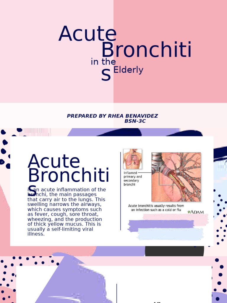 Acute Bronchitis | PDF | Bronchitis | Cough