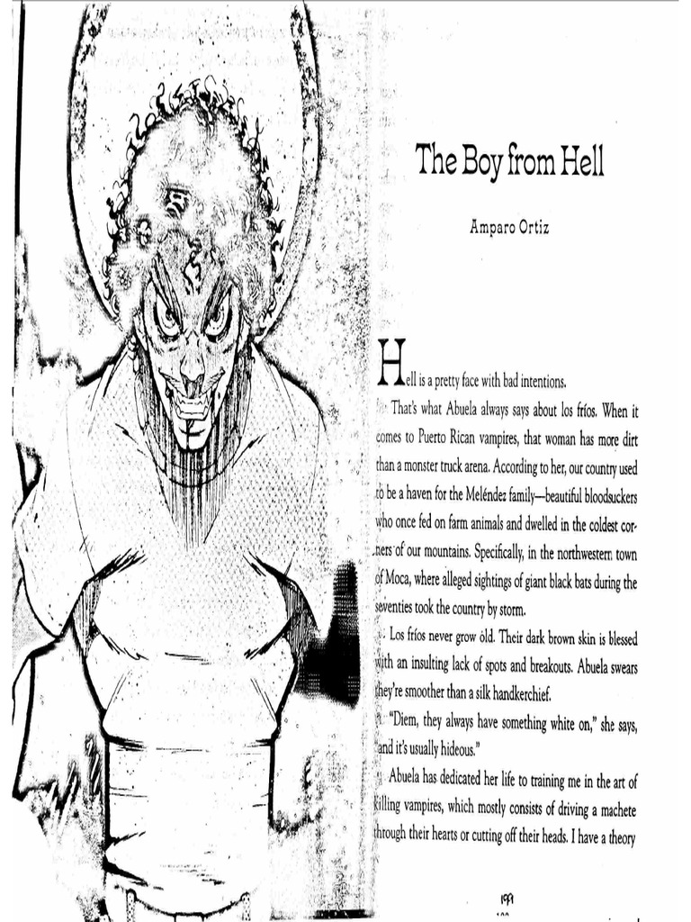 Amparo Ortiz - The Boy From Hell - 2022 | PDF