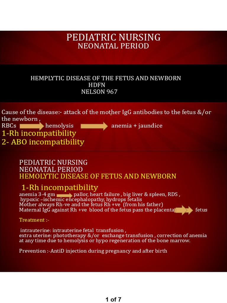 Neonatal Period - 3 | PDF