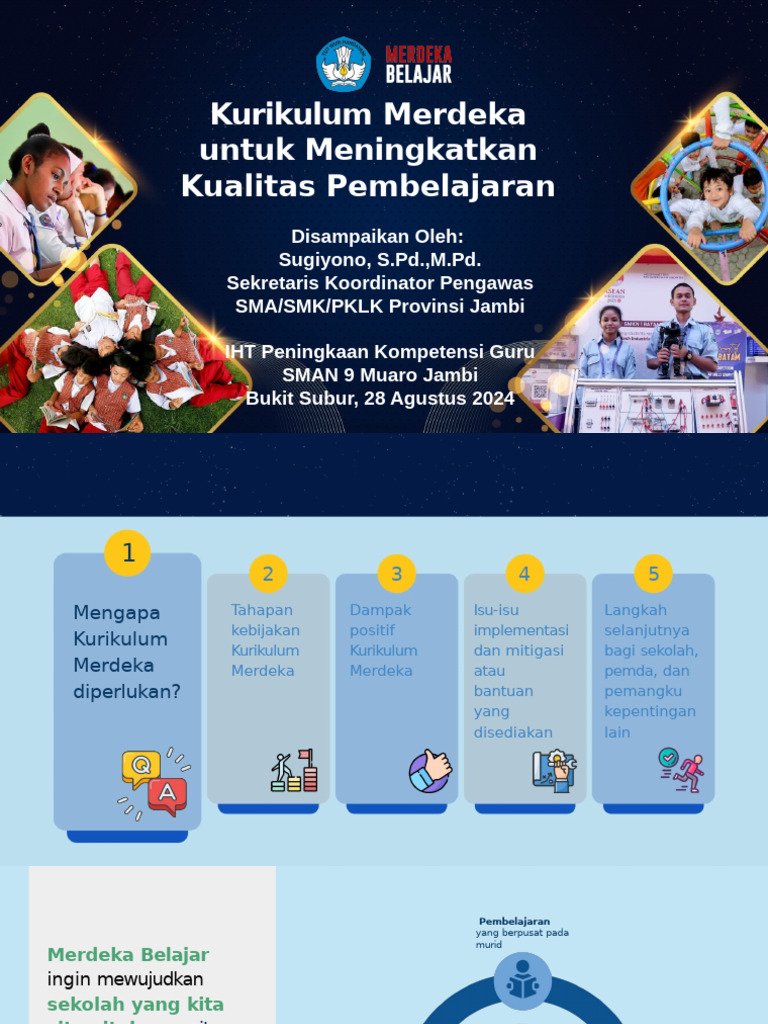 Kebijakan Kurikulum Merdeka 2024 | PDF
