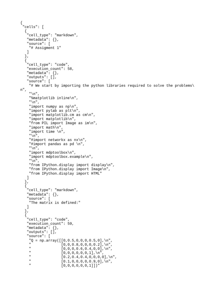 1 MarkovChains - Ipynb | PDF