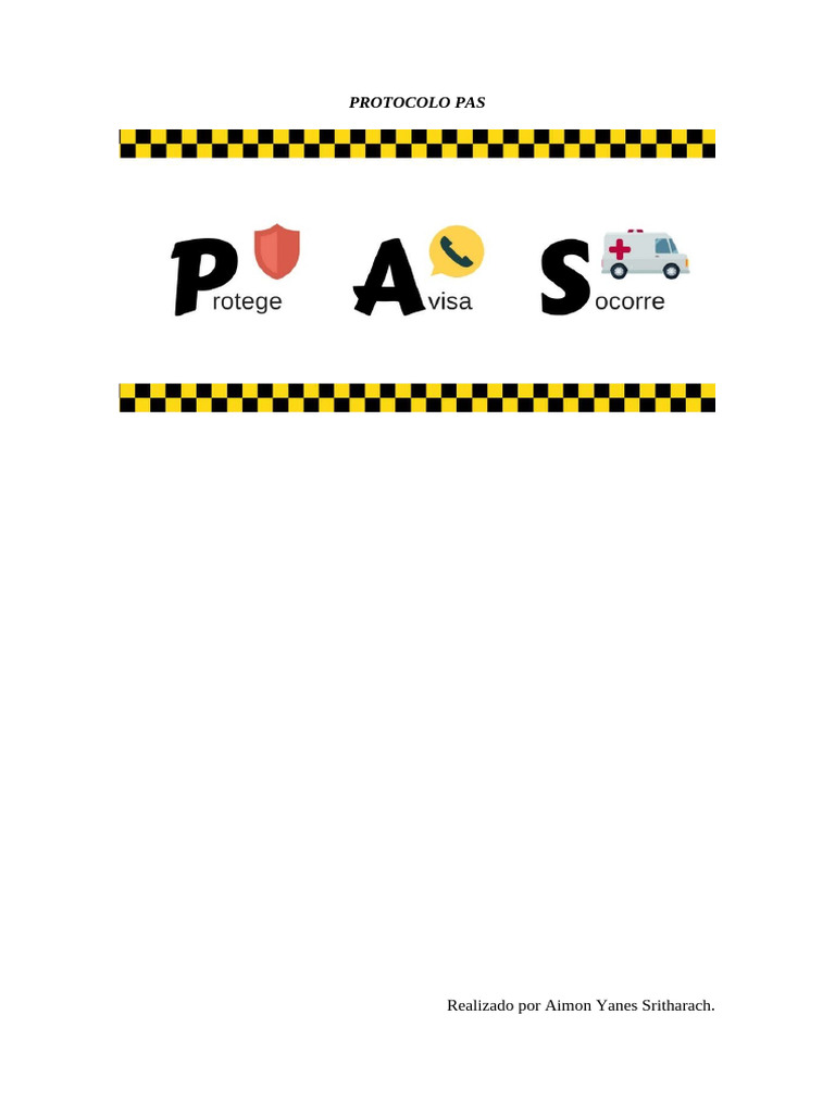 PROTOCOLO PAS | PDF